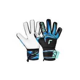 Reusch Torwarthandschuhe 'Attrakt RE:GRIP NC Junior' Jungen Gr&ouml;&szlig;e XL blau / schwarz