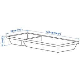 IKEA VARIERA Kasten f&uuml;r K&uuml;chenutensilien