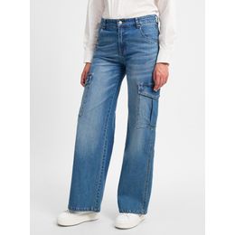 Marie Lund Cargojeans Damen Gr&ouml;&szlig;e 27/28 blue denim