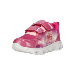 Klettschuh ZIGZAG "Ronda", M&auml;dchen, Gr. 27, pink, Polyurethane, Schuhe Klettschuh, Lichter