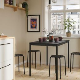 IKEA SANDSBERG / MARIUS Tisch und 4 Hocker