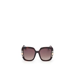 Guess Sonnenbrille Damen Gr&ouml;&szlig;e 52 braun