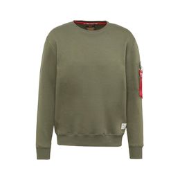 Alpha Industries Sweatshirt 'Dragon' male Green size XXL