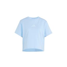 adidas terrex Funktionsshirt Damen Gr&ouml;&szlig;e XS ecru / hellblau / orange / wei&szlig;