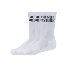 Pegador Socken 'Do Not Disturb' M&auml;dchen Gr&ouml;&szlig;e 35/38.5 schwarz / wei&szlig;