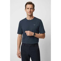 Marc O'Polo T-Shirt MARC O'POLO DENIM, Herren, Gr. S, blau (navy teal), Jersey, Obermaterial: 100% Baumwolle, Rundhals, Shirts T-Shirt