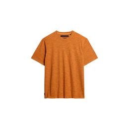 Superdry & Co T-Shirt Herren Gr&ouml;&szlig;e S orangemeliert / schwarz