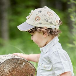 Baseball Cap MaxiMo, Jungen, Gr. 49/51, sand, multicolor, Canvas, Obermaterial: 100% Baumwolle, Caps, individuell Gr&ouml;&szlig;enverstellbar
