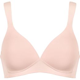 Schalen-BH Naturana "The Wednesday", Damen, Gr. 75, Cup D, rosa (blush), Obermaterial: 89% Polyamid, 11% Elasthan, unifarben, bequem, BHs Schalen-BH, herausnehmbare Pads, breite Tr&auml;ger, Entlastungstr&auml;ger, feminin, basic