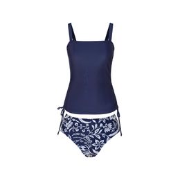Cupshe Tankini 'CAA12D4M079UM' Damen Gr&ouml;&szlig;e XL navy