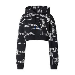 KARL LAGERFELD JEANS Sweatshirt female Black size XS