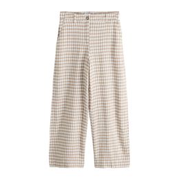 next Hose Damen Gr&ouml;&szlig;e 36 beige / wei&szlig;