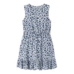 name it Kleid 'NKFVinaya' M&auml;dchen Gr&ouml;&szlig;e 164 marine / hellblau / puder