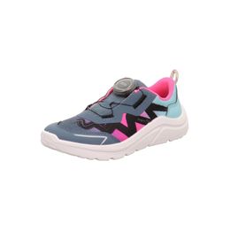 Superfit Sneaker 'KICKS' M&auml;dchen Gr&ouml;&szlig;e 36 t&uuml;rkis / saphir / pink / schwarz