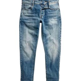 G-Star Raw G-star Jeans 3301 Regular Tapered Herren Gr&ouml;&szlig;e 33 blau