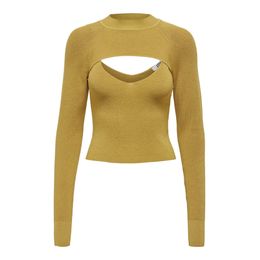 Jacqueline de Yong JDY Pullover 'SIBBA' Damen Gr&ouml;&szlig;e XL senf