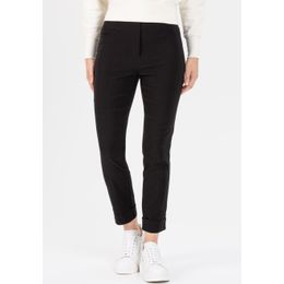 3/4-Hose Stehmann "Igor", Damen, Gr. 46, N-Gr, schwarz, Web, Obermaterial: 72% Viskose, 25% Polyamid, 3% Elasthan, unifarben, figurbetont 3/4-L&auml;nge, Hosen, in Gr&ouml;&szlig;en 32 bis 52, aus Viskose mit Stretch