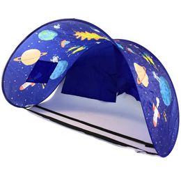 Sleepfun Tent&reg; Betthimmel Pop up Zelt - Betttunnel Planet Party