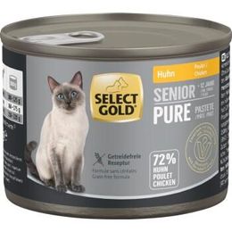 SELECT GOLD Pure Senior Pat&eacute; Huhn 24x200 g