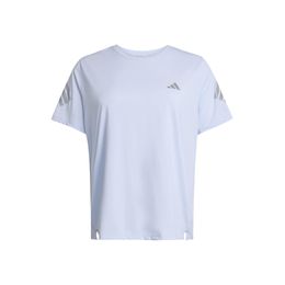adidas Performance Funktionsshirt 'ADI365' Damen Gr&ouml;&szlig;e XXL hellblau / silbergrau