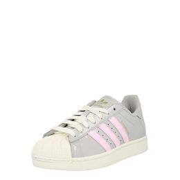 adidas originals Sneaker 'SUPERSTAR II' Damen Gr&ouml;&szlig;e 44 grau / pink / wei&szlig;