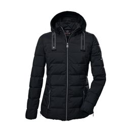 G.I.G.A. by Killtec Steppjacke "GW 4 WMN QLTD JCKT", Damen, Gr. 38, schwarz, Obermaterial: 100% Polyester;Futter: 100% Polyamid;F&uuml;llung: 100% Polyester, G.I.G.A. DX BY KILLTEC, Jacken Steppjacke, Modische, wasserabweisende Steppjacke, recycelte Materialien