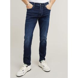 G-Star Raw Regular-fit-Jeans G-STAR "3301 Slim Jeans", Herren, Gr. 28, L&auml;nge 34, dk aged, Obermaterial: 92% Baumwolle, 7% Elastomultiester, 1% Elasthan, Jeans