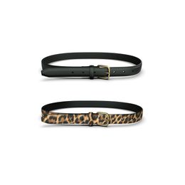 Pieces Belt 'PCOline' female size 80 Beige / Black