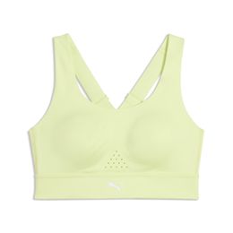 Sport-BH Puma "PWRbreathe RUN BH Damen", Damen, Gr. XL, N-Gr, apple spritz gr&uuml;n, Obermaterial: 77% Polyester, 23% Elasthan. Futter: 87% Polyester, 13% Elasthan, eng, BHs Sport-BH