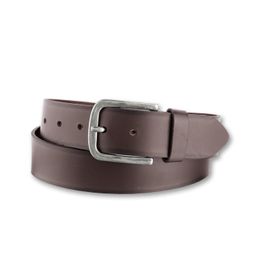 Bernd G&ouml;tz Lederg&uuml;rtel BERND G&Ouml;TZ "Lederg&uuml;rtel im Kassiklook mit XXL-L&auml;nge", Herren, Gr. 160, dunkelbraun, Rindsleder, G&uuml;rtel Lederg&uuml;rtel