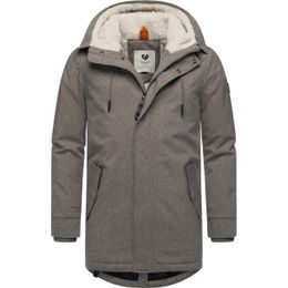Kurzmantel Ragwear "Mr Smithem YOUMODO", Herren, Gr. XXXL (58), braun (mokka), Obermaterial: 100% Polyester. Innenfutter: 100% Polyester. Wattierung: 100% Polyester, gerade Po-bedeckend, hoch geschlossener Ausschnitt, &Auml;rmel ohne &Auml;rmelschlitz Rippstrickb&uuml;ndchen, M&auml;ntel Kurzmantel, wasserdichte lange Herren Winterjacke mit Kapuze