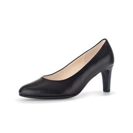 Pumps Gabor "Eleganter Pump", Damen, Gr. 44, schwarz, Schuhe Pumps
