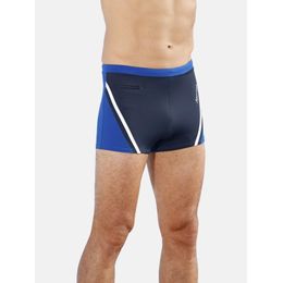Badeshorts Babista "Badehose JADRIO", Herren, Gr. M-L, weit, blau, Obermaterial: 80% Polyamid ECONYL PA ECONYL. 20% Elasthan EL., Badehosen Badeshorts