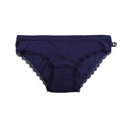 like it! Minislip LIKE IT Gr. L, midnight blau, Unterhosen, Damen, L, Feinripp, Obermaterial: 95% Modal, 5% Elasthan