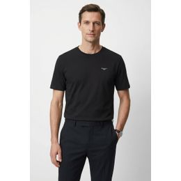Marc O'Polo T-Shirt MARC O'POLO DENIM, Herren, Gr. M, schwarz, Jersey, Obermaterial: 100% Baumwolle, Rundhals, Shirts T-Shirt