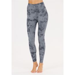 ENDURANCE ATHLECIA Trainingstights ATHLECIA "Ashanti", Damen, Gr. 38, EURO-Gr&ouml;&szlig;en, hellgrau, 80% Polyester, 20% Elasthan, bedruckt, Hosen, Quick Dry