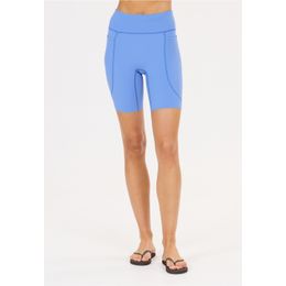 ENDURANCE ATHLECIA ATHLECIA Damen Funktionstights "Aliya V2", blau, Gr. 34, unifarben, 75% Polyamid, 25% Elasthan, Hosen, Quick Dry