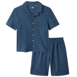 Yigga Jungen Shorty mit Strukturmuster