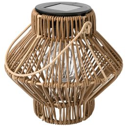 my home Solarlampe in Rattan-Optik