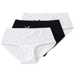 Yigga 3 M&auml;dchen Slips mit Bio-Baumwolle