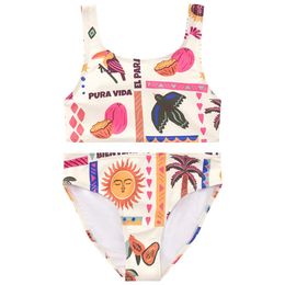 Topolino M&auml;dchen Bikini mit Allover-Print