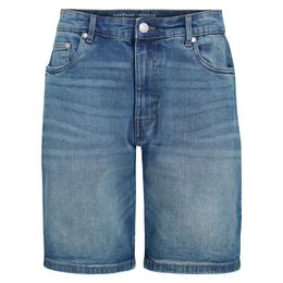 VanVaan Herren Regular-Jeansshorts in Denim-Optik
