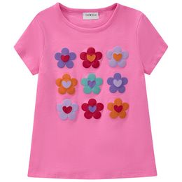 Topolino M&auml;dchen T-Shirt mit gummiertem Print