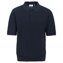 VanVaan Herren Strick-Poloshirt aus Baumwolle