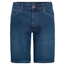 VanVaan Herren Regular Jeansshorts in Denim-Optik