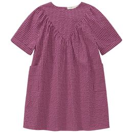 Topolino M&auml;dchen Seersucker-Kleid mit Karo-Muster