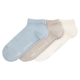 Gina Benotti 3 Paar Damen Sneaker-Socken im Set