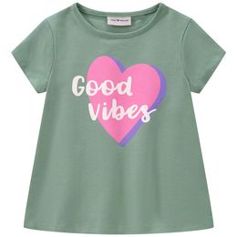 Topolino M&auml;dchen T-Shirt mit gummiertem Print