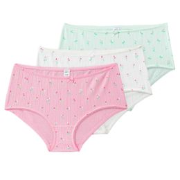 Gina Benotti 3 Damen Hipster mit Ajour-Muster