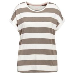 Gina Benotti Damen T-Shirt mit fixierten Turn-ups